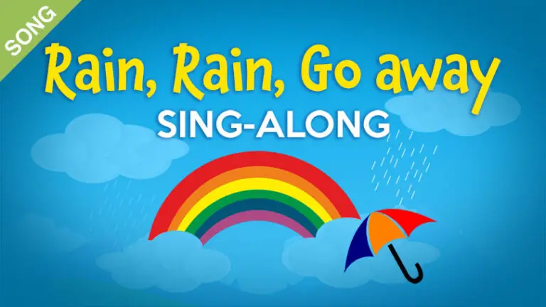 Rain Rain Go Away | Sing-along Video, Lyrics, MP3, MP4