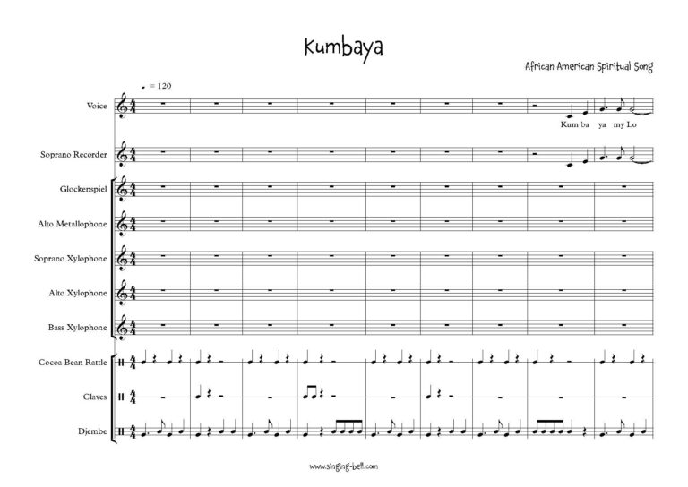 Free Orff Sheet Music for 20 of the Best Orff Arrangements