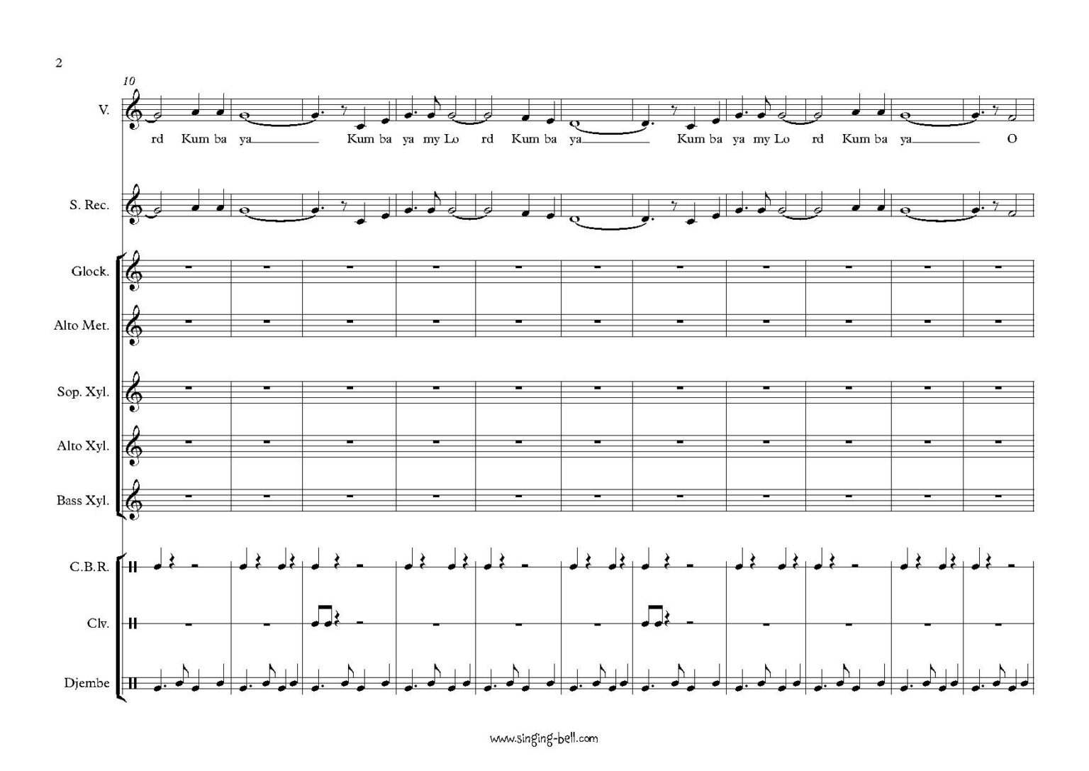 Free Orff Sheet Music for 20 of the Best Orff Arrangements