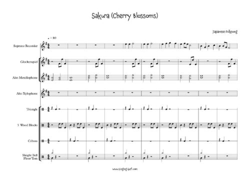 Free Orff Sheet Music for 20 of the Best Orff Arrangements