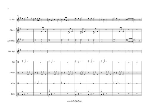 Free Orff Sheet Music for 20 of the Best Orff Arrangements