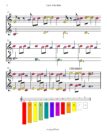 Carol of the Bells for Boomwhackers or Handbells Sheet Music