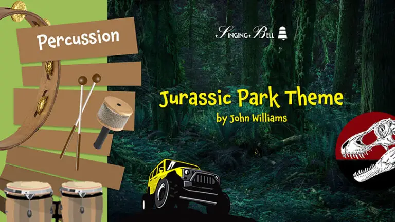 Jurassic Park Percussion Arrangement and Sheet Music