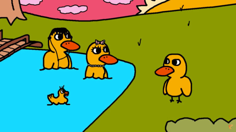 The Duck Song Lyrics 1, 2 and 3 - Free Printable PDF