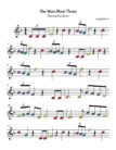 Star Wars Boomwhackers or Handbells Color Notes /Sheet Music