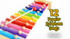 12 Popular Xylophone Songs - Free Sheet Music : Singing Bell