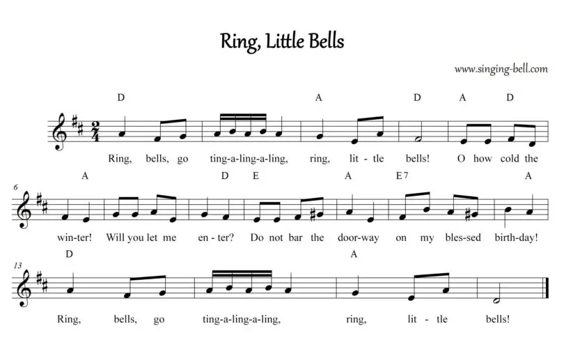 Ring, Little Bells! : Singing Bell