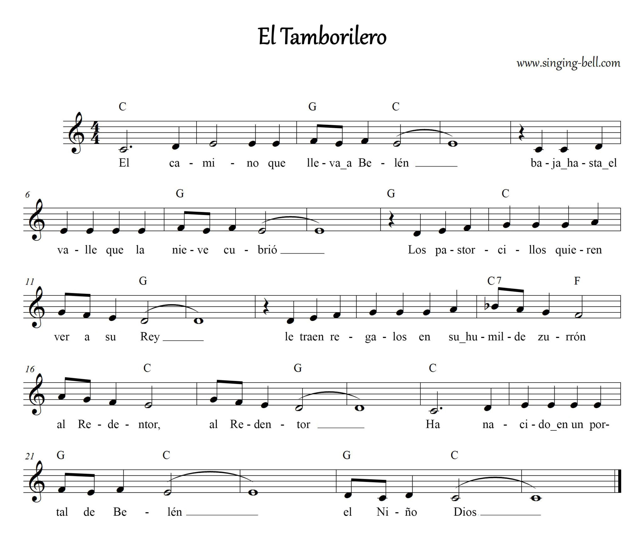 El Tamborilero | Canciones de Navidad gratis
