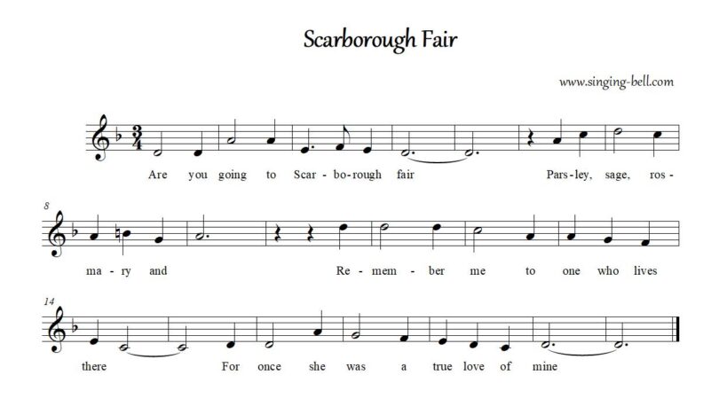 Scarborough Fair : Singing Bell