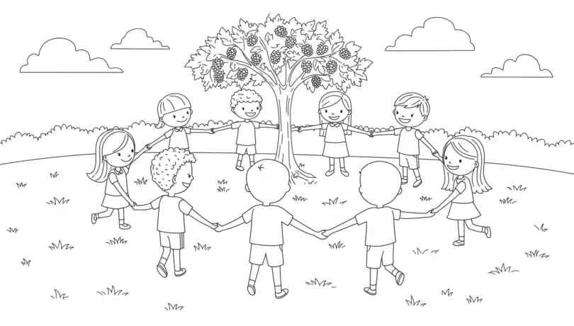 30 Free Printable Coloring Pages - Inspired by Kids' Songs