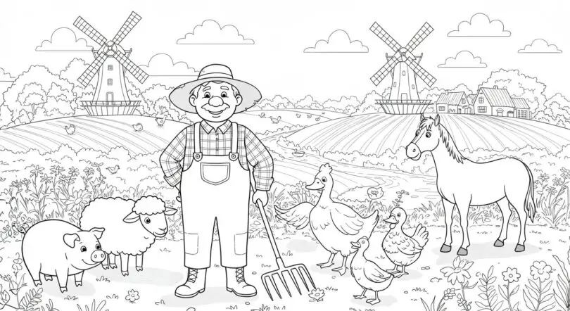 30 Free Printable Coloring Pages - Inspired by Kids' Songs
