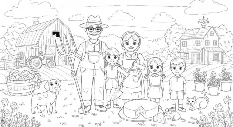 30 Free Printable Coloring Pages - Inspired by Kids' Songs
