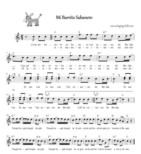 Mi Burrito Sabanero : Singing Bell